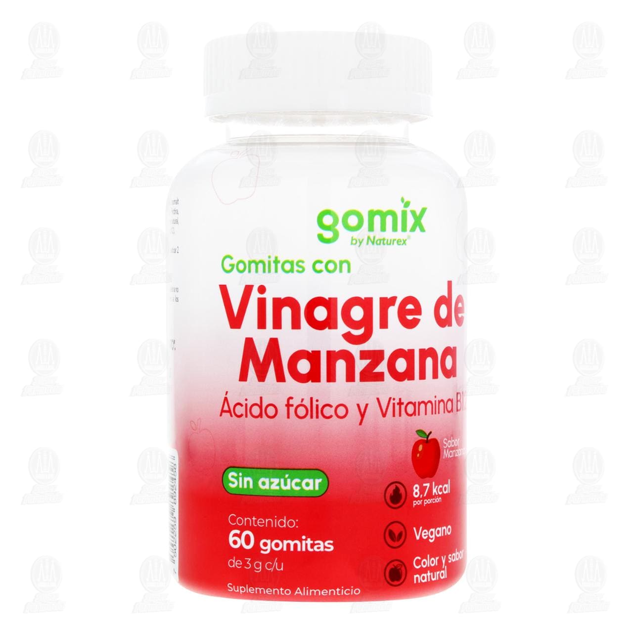 Suplemento Alimenticio Gomix by Naturex Gomitas con Vinagre de Manzana ...