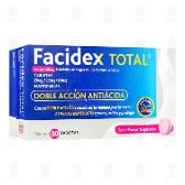 Facidex Total 20mg/165mg/800mg Sabor Frutas Tropicales, 30 Tabletas ...
