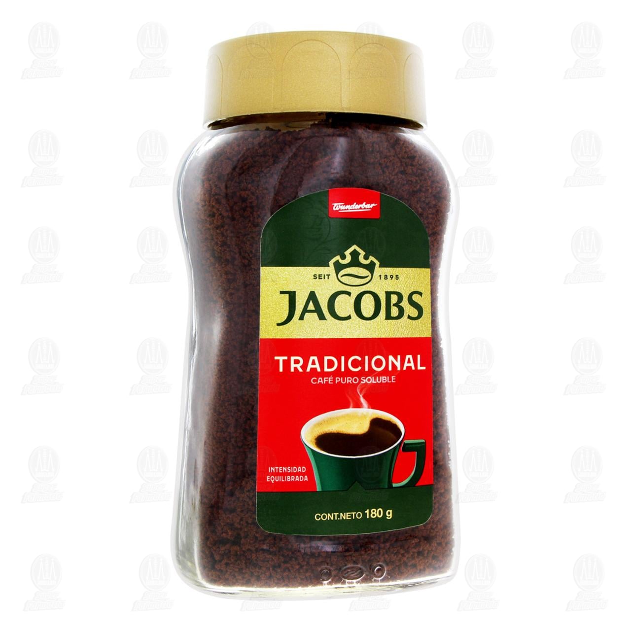 Café Puro Soluble Jacobs Tradicional, 180 gr.