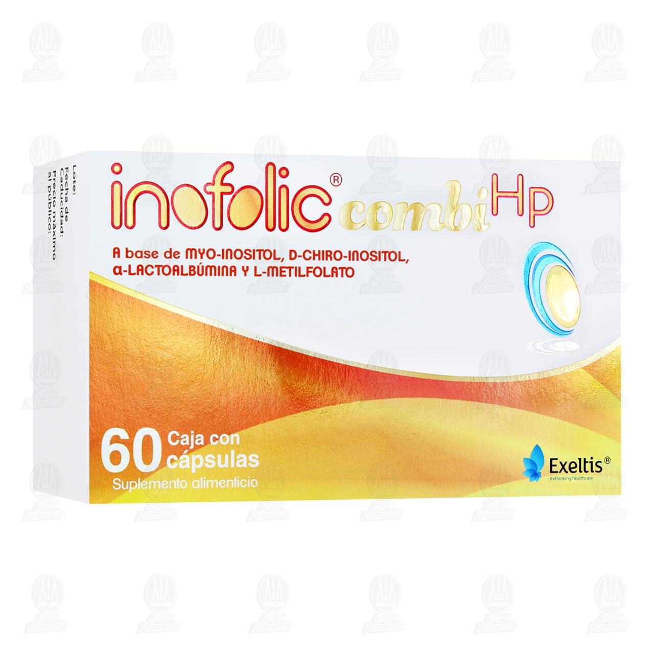Inofolic Combi HP, 60 Cápsulas. de INOFOLIC | Farmacias Guadalajara