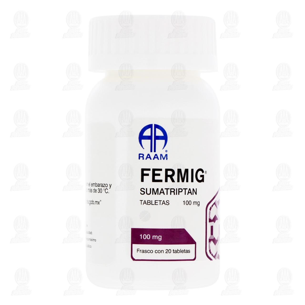 Fermig 100 mg, 20 Tabletas. de FERMIG | Farmacias Guadalajara