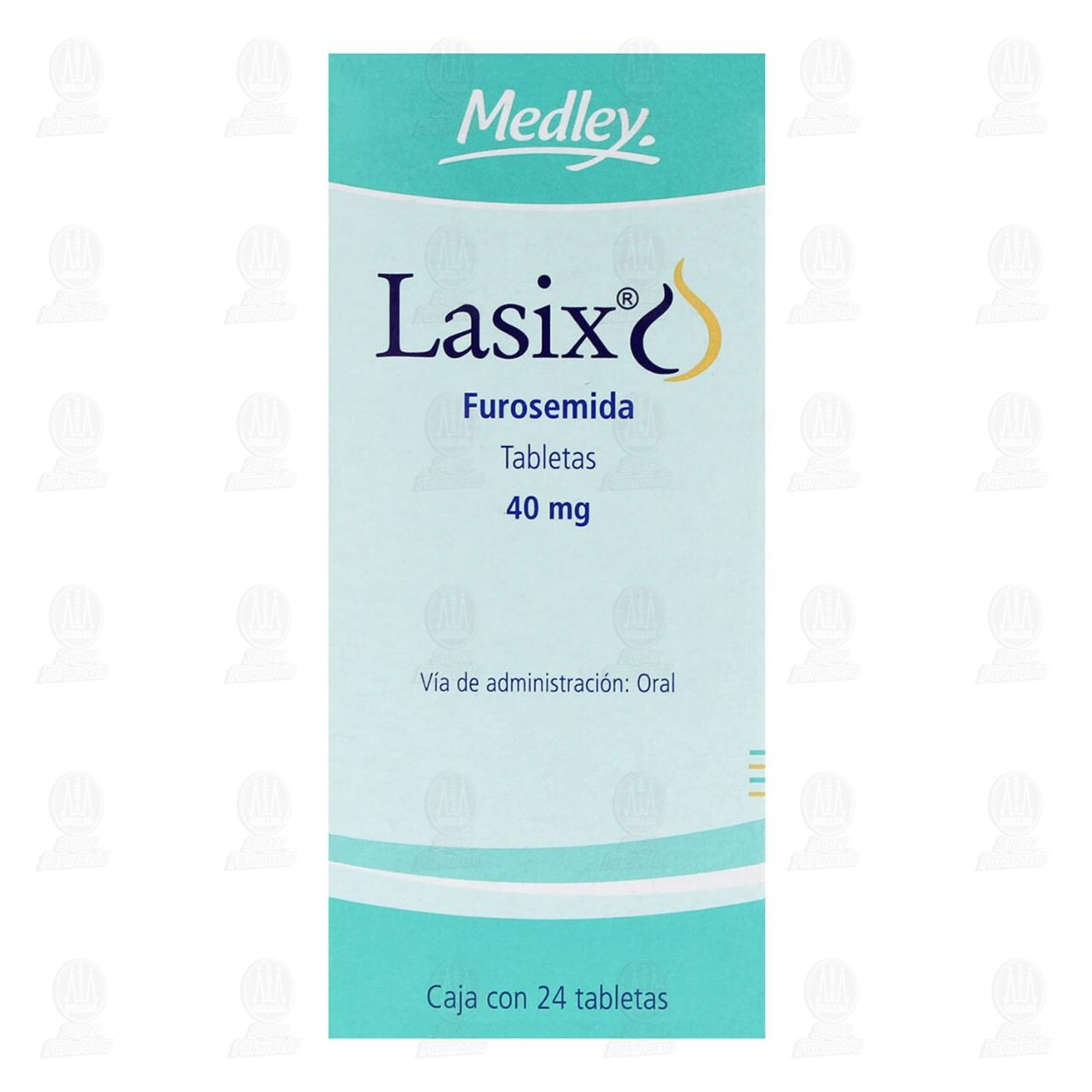 Lasix 40 mg, 24 Tabletas. de LASIX | Farmacias Guadalajara