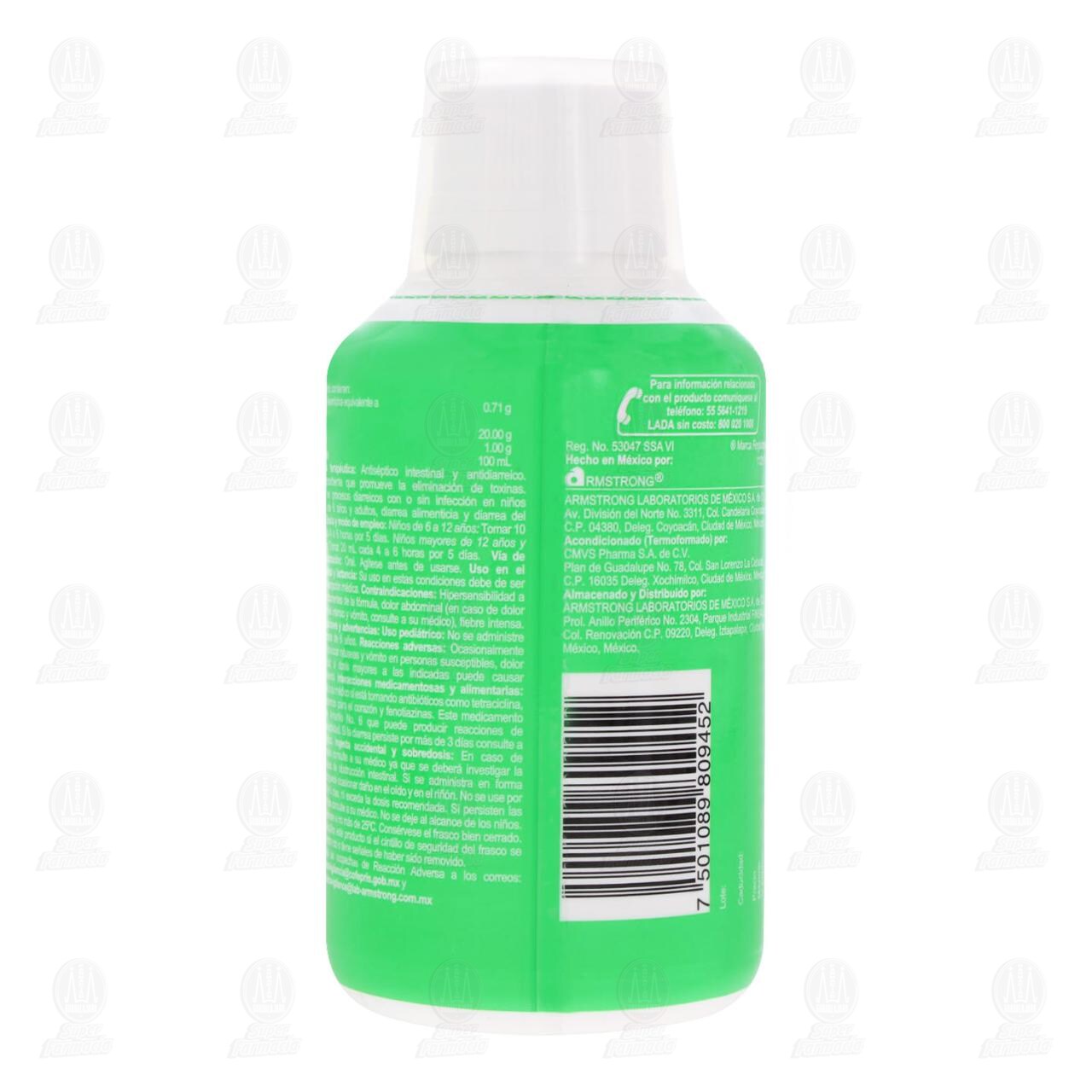 Kaomycin Suspensión, 180 ml. de KAOMYCIN | Farmacias Guadalajara