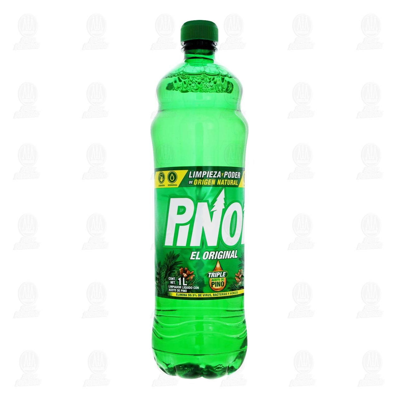 Limpiador Pinol El Original con Aceite de Pino, 1 l. de PINOL ...