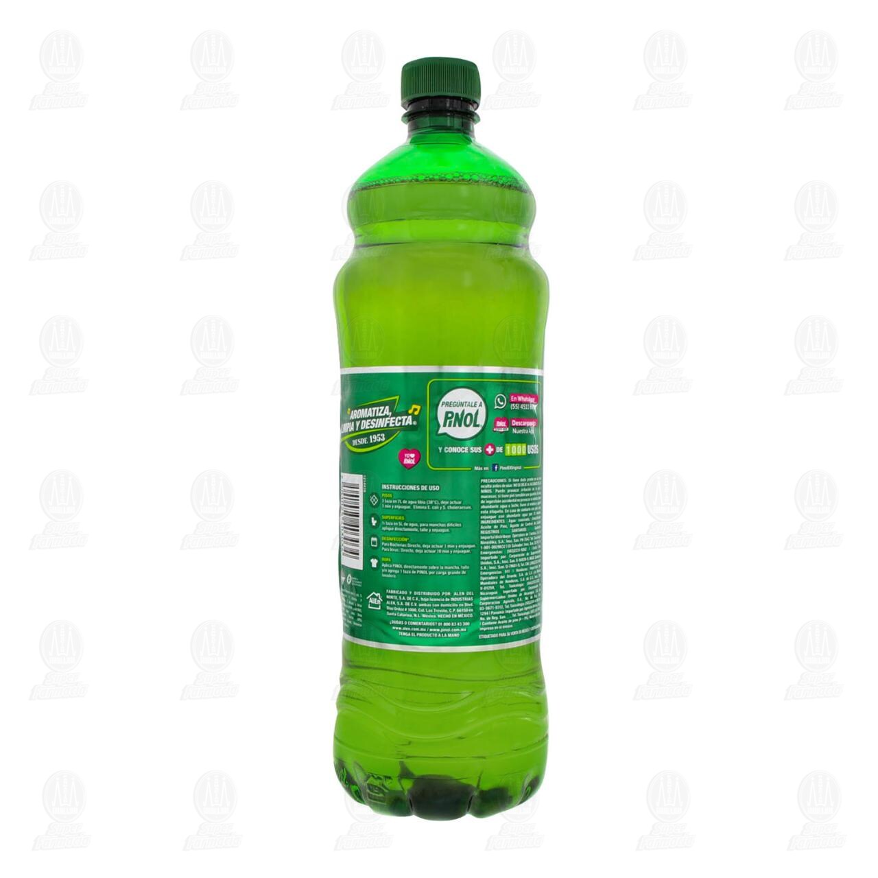 Limpiador Pinol El Original con Aceite de Pino, 1 l. de PINOL ...