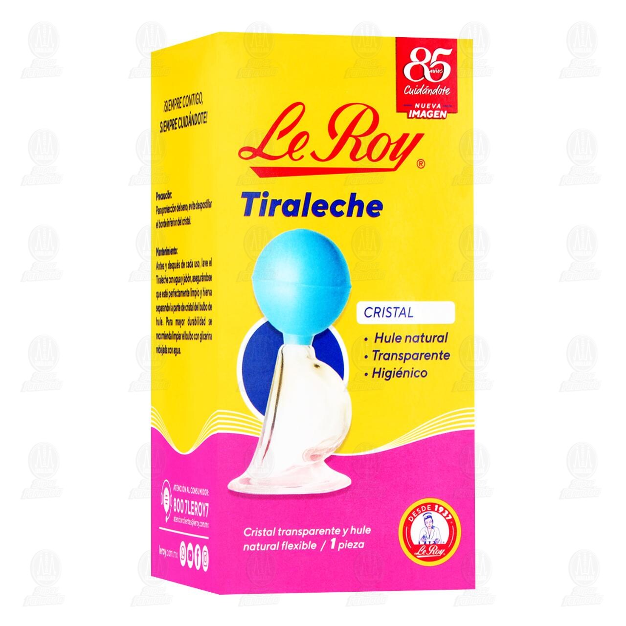 Tiraleche de Cristal Le Roy, 1 pz. de LE ROY | Farmacias Guadalajara