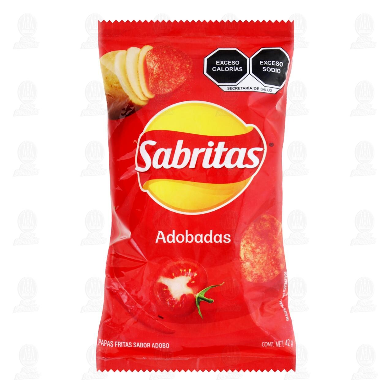 Papas Sabritas Adobadas, 42 gr. de SABRITAS | Farmacias Guadalajara