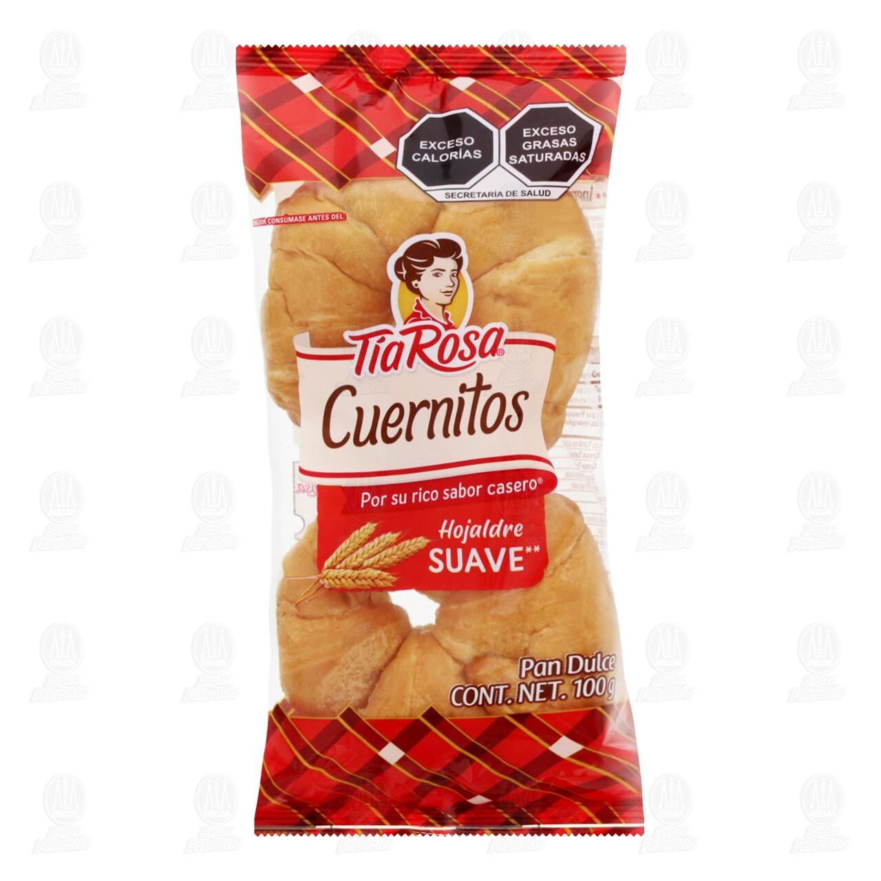 Cuernitos Tía Rosa, 2 pzas 100 gr. de TÍA ROSA | Farmacias Guadalajara