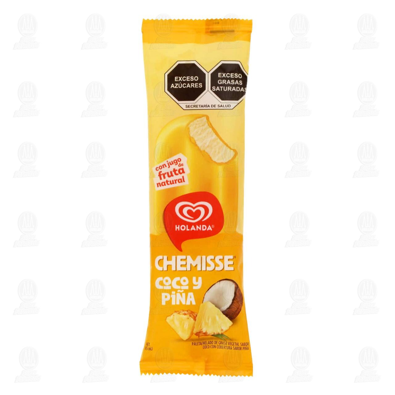 Paleta Holanda Chemisse Coco y Piña, 65 ml. de HOLANDA | Farmacias ...