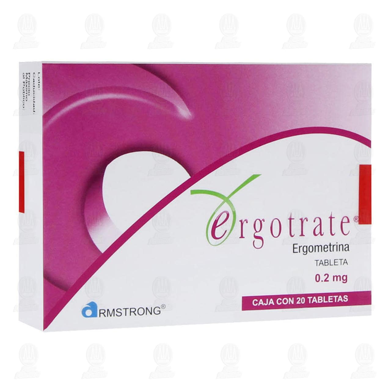 Ergotrate 0.2mg 20 Tabletas - Smart Club