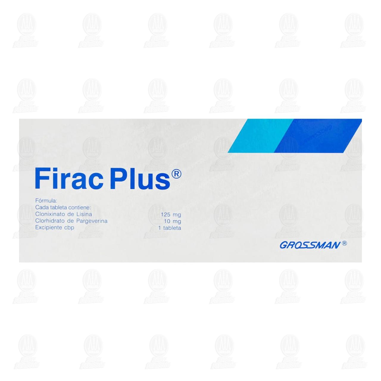 Firac Plus 125mg/10mg, 20 Tabletas. de FIRAC | Farmacias Guadalajara