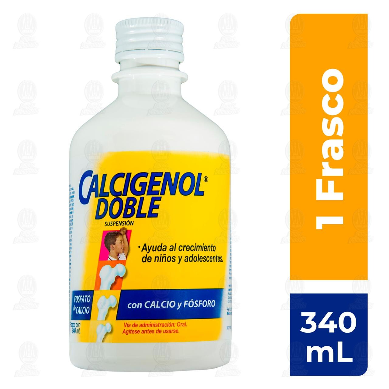 Calcigenol Doble Suspensión, 340 ml. de CALCIGENOL a solo $ 292.09 MXN ...