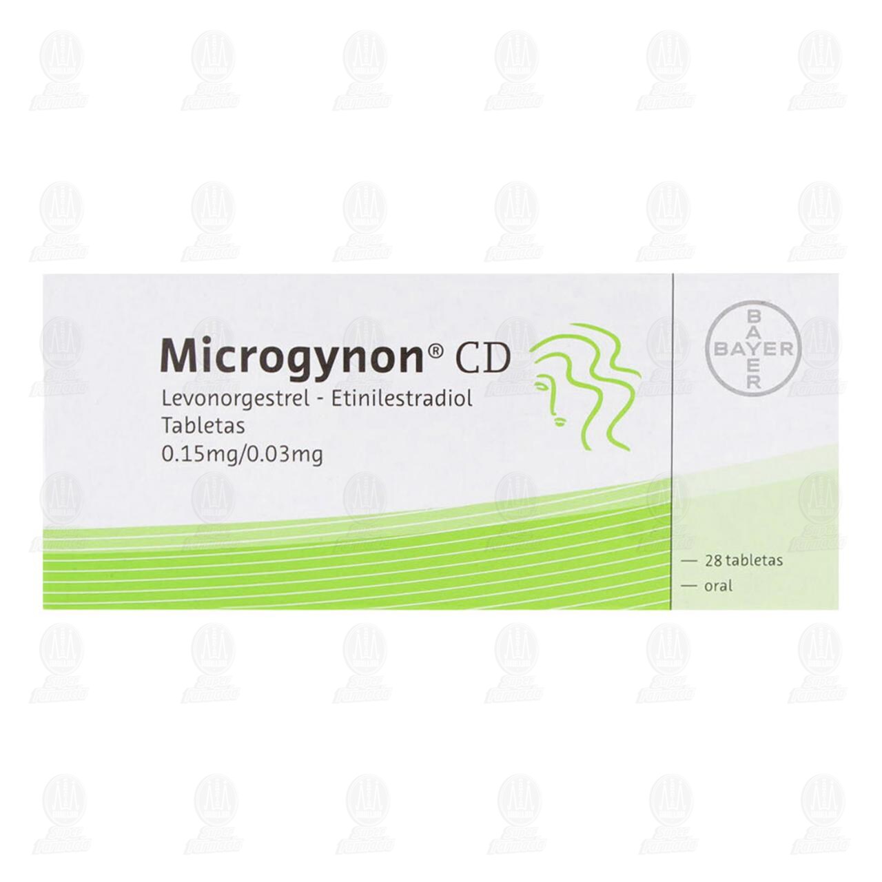 Microgynon CD 0.15mg/0.03mg, 28 Tabletas. de MICROGYNON | Farmacias ...