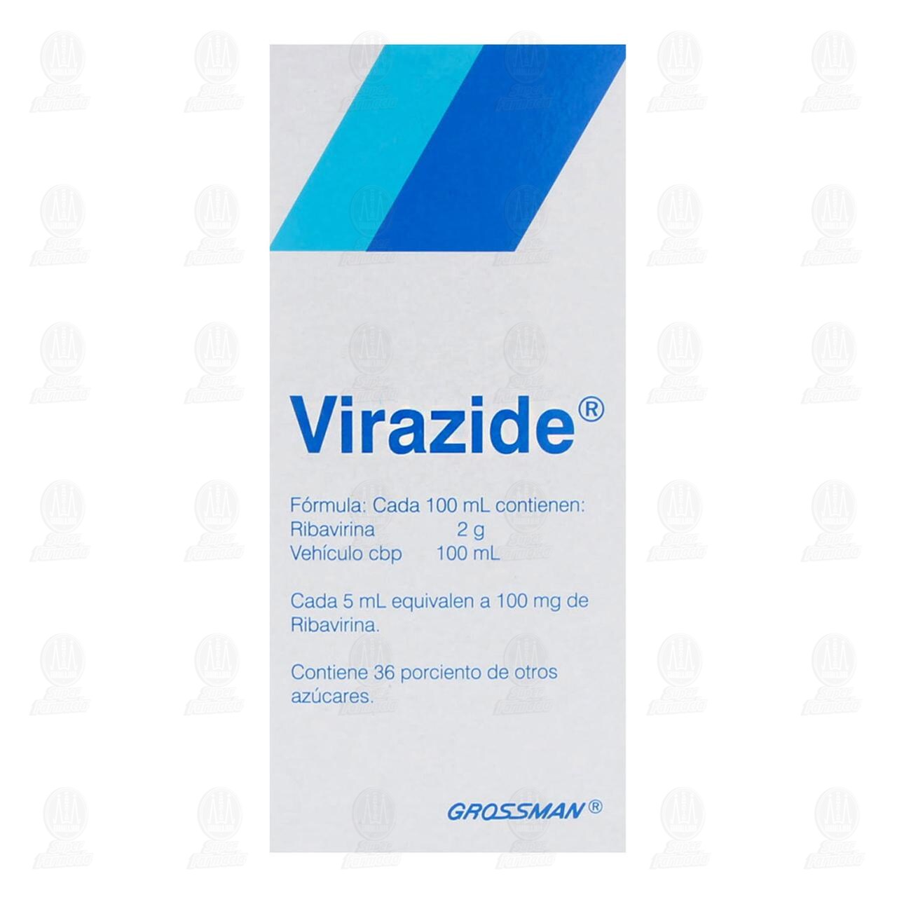 Virazide Solución 100mg/5ml, 120 ml. de VIRAZI | Farmacias Guadalajara