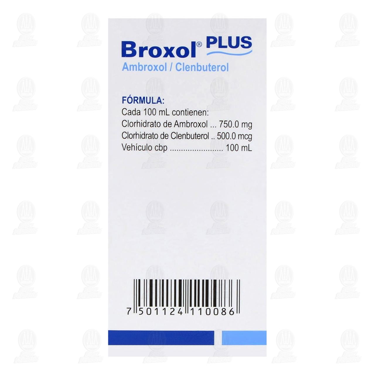Broxol Plus Gotas Pediátricas 750mg/500mcg/100ml, 20 ml. de BROXOL ...