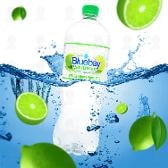 Bebida Bluebay Sabor Limón, 1 l.