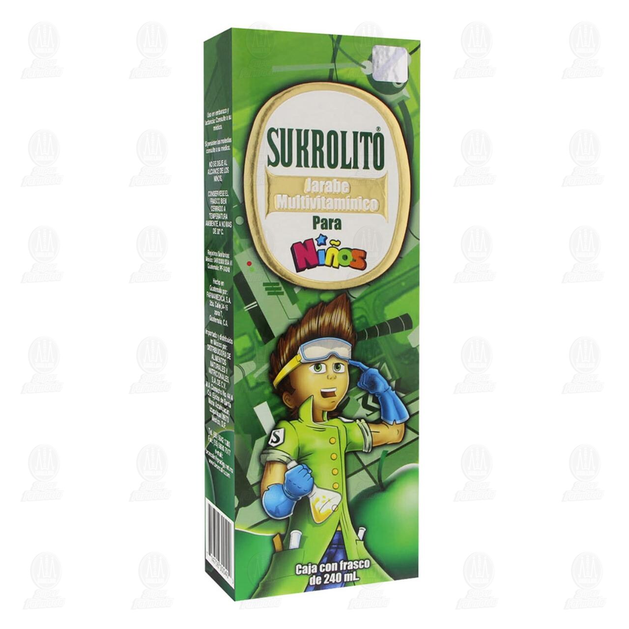 Sukrolito Jarabe para Niños, 240 ml. de SUKROL | Farmacias Guadalajara