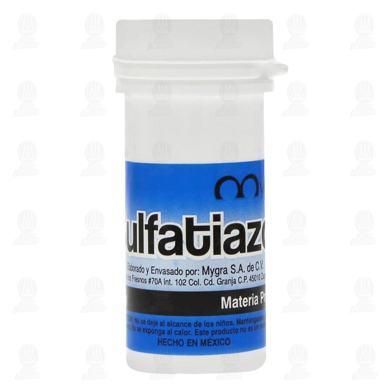 Sulfatiazol Mygra Polvo, 10 gr. de MYGRA | Farmacias Guadalajara