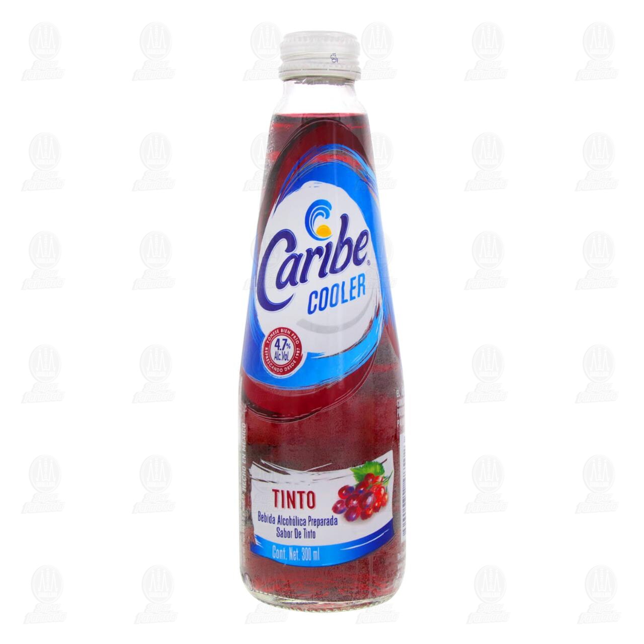Bebida Preparada Caribe Cooler Sabor Tinto, 300 ml. de CARIBE COOLER ...
