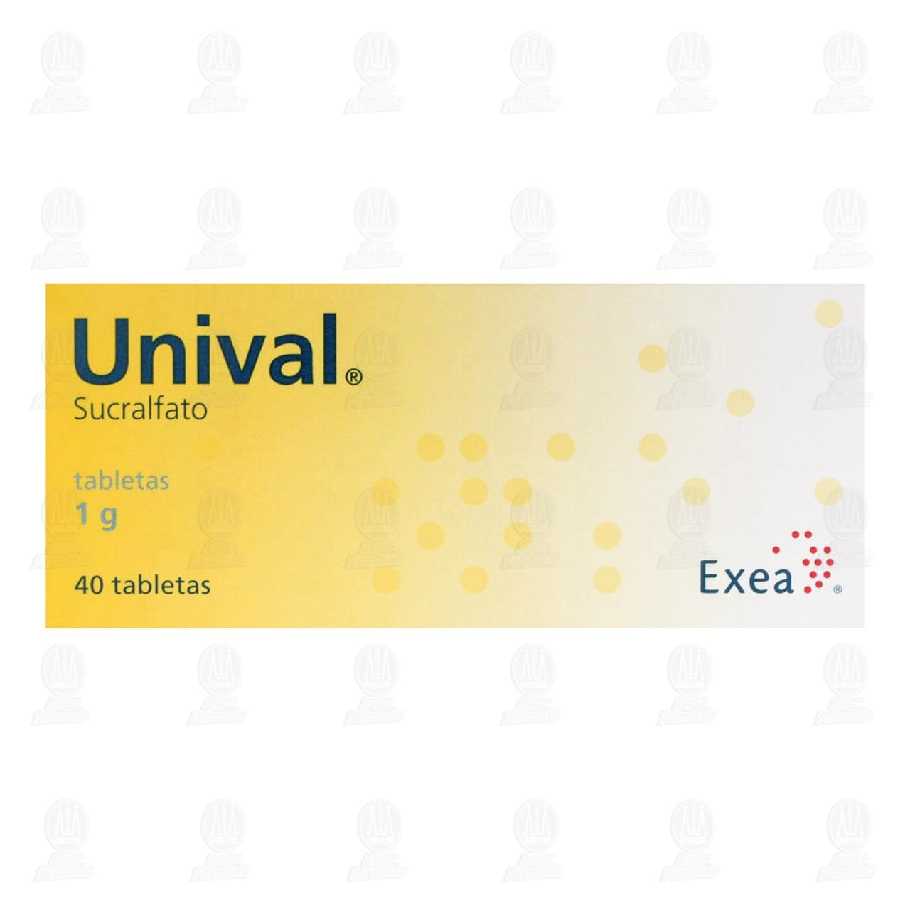 Unival 1 gr, 40 Tabletas. de UNIVAL | Farmacias Guadalajara
