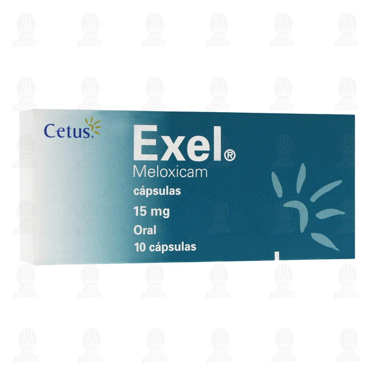 Exel 15 mg, 10 Cápsulas. de EXEL | Farmacias Guadalajara
