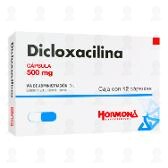 Dicloxacilina 500mg 12 Cápsulas