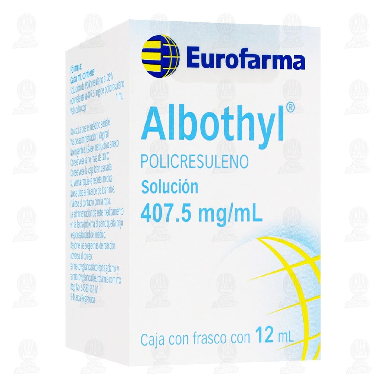 Albothyl 407.5mg/ml Solución, 12 ml. de ALBOTHYL | Farmacias Guadalajara