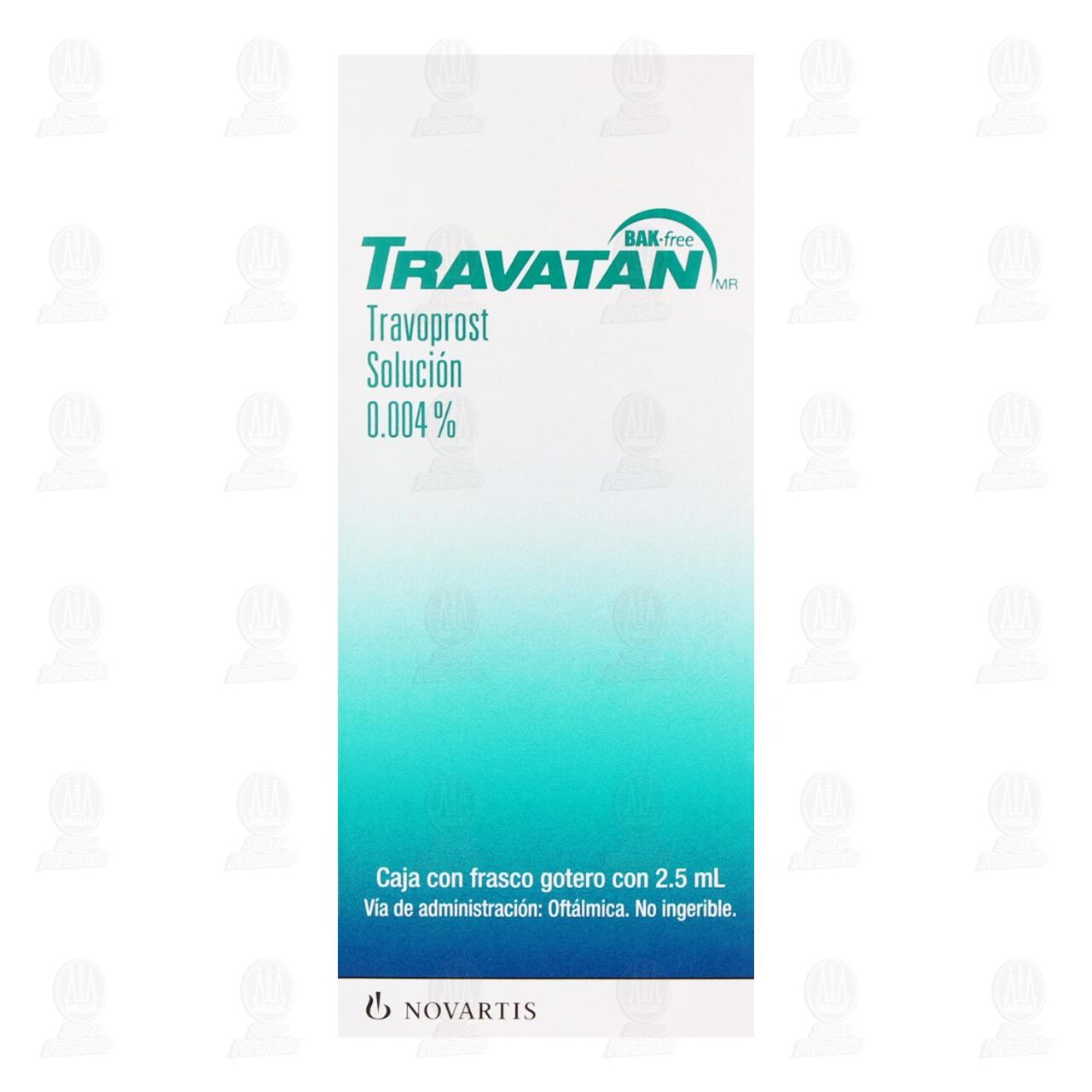 Travatan 0.004% Solución, 2.5 ml. de TRAVATAN | Farmacias Guadalajara