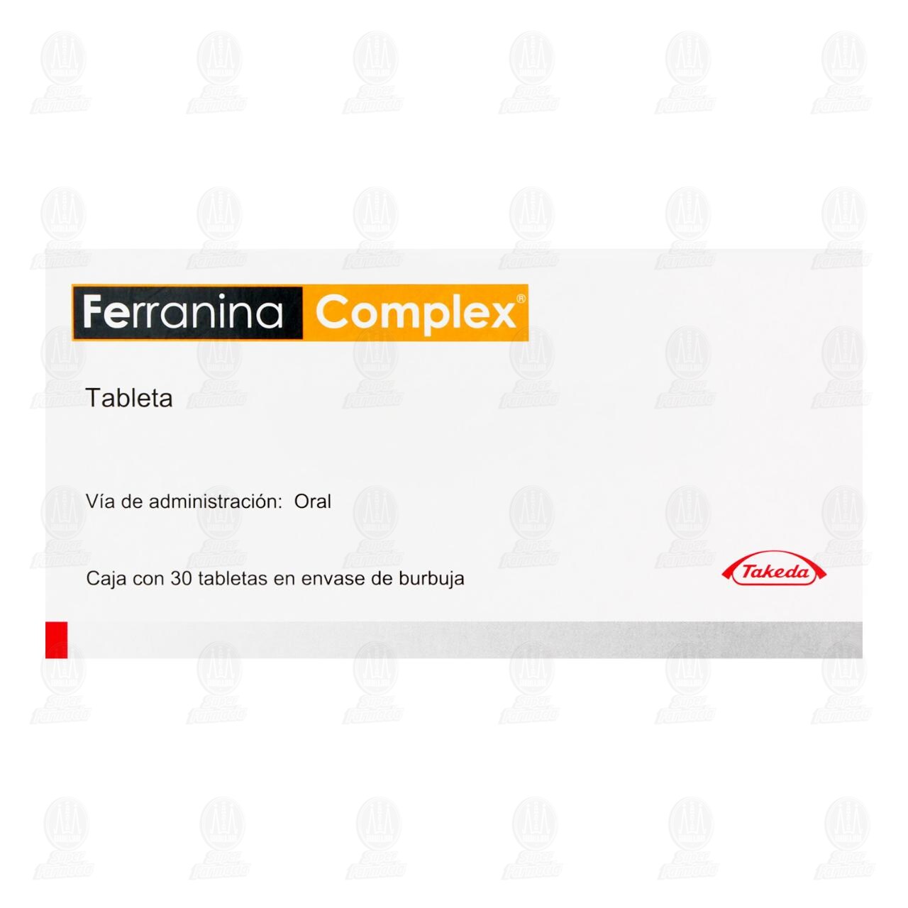 Ferranina Complex, 30 Tabletas. de FERRANINA | Farmacias Guadalajara