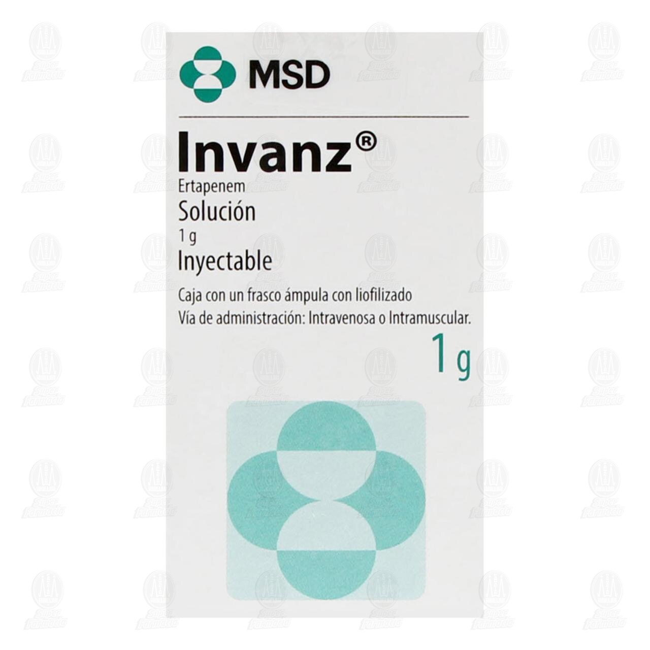 Invanz Frasco Ámpula Solución Inyectable, 1 gr. de INVANZ | Farmacias ...