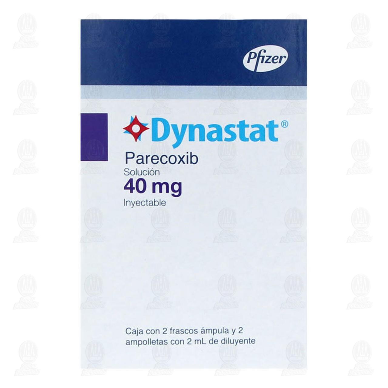 Dynastat 40 mg Solución Inyectable 2 Frascos 2 Ampolletas, 2 ml. de ...
