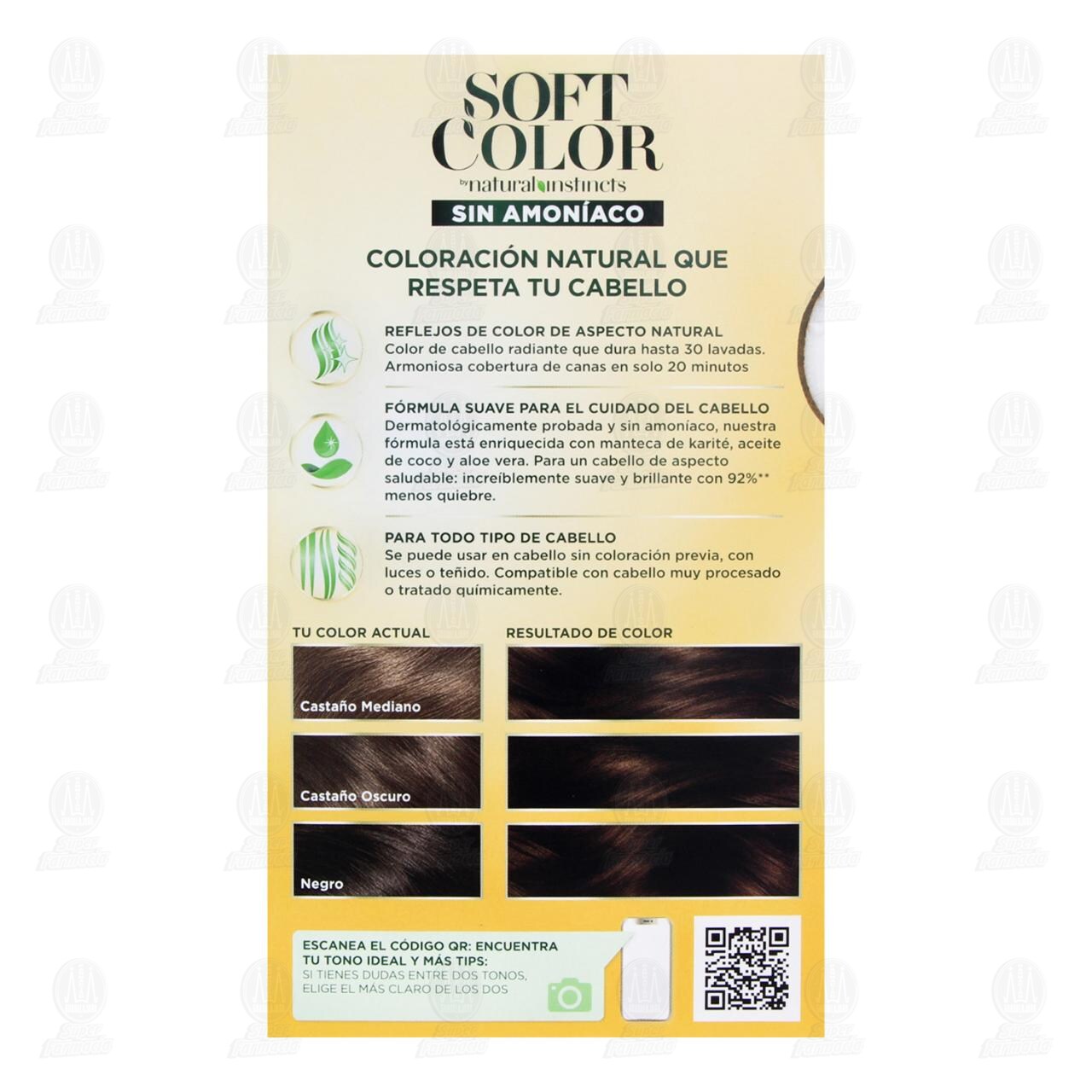Tinte Soft Color Castaño Oscuro (30), 1 pz. de SOFT COLOR | Farmacias ...