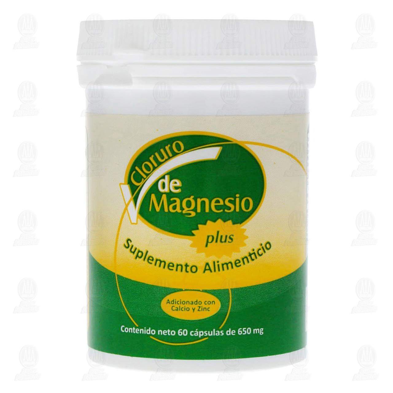 Cloruro de Magnesio Plus 650 mg, 60 Cápsulas. de VIDA MAGNESIO ...