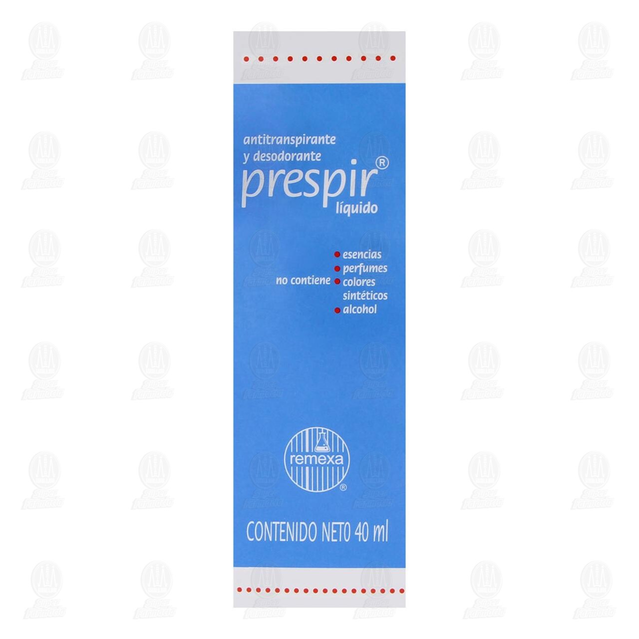 Antitranspirante Prespir Líquido, 40 ml. de PRESPIR | Farmacias Guadalajara