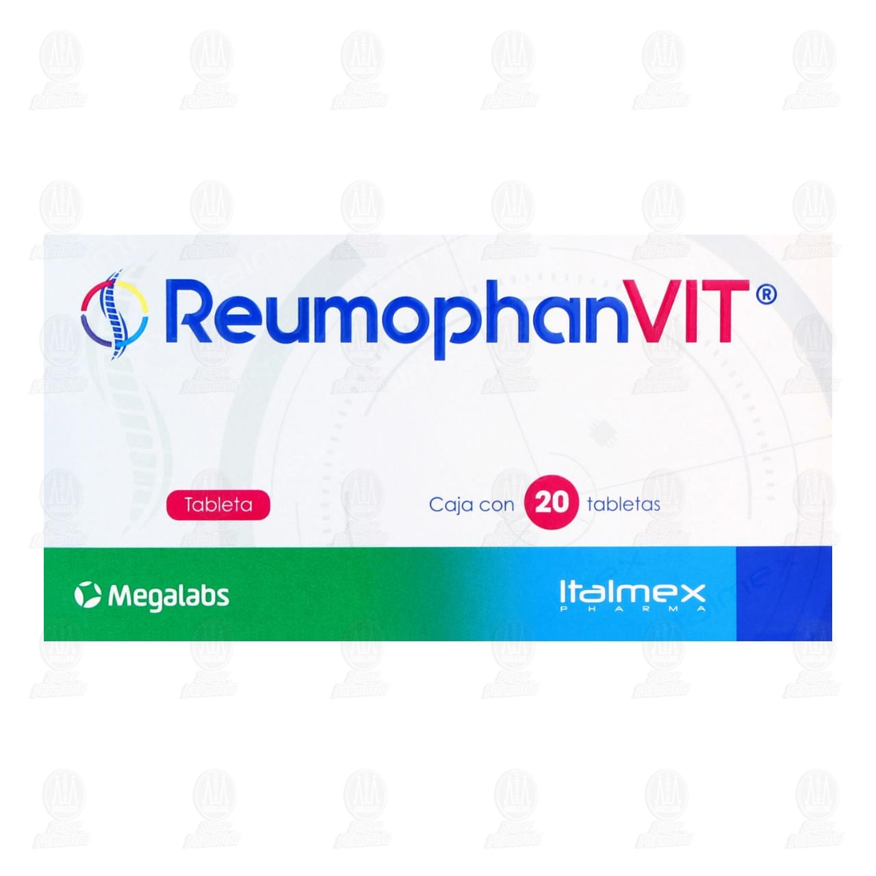 Reumophan Vit, 20 Tabletas. de REUMOPHAN | Farmacias Guadalajara