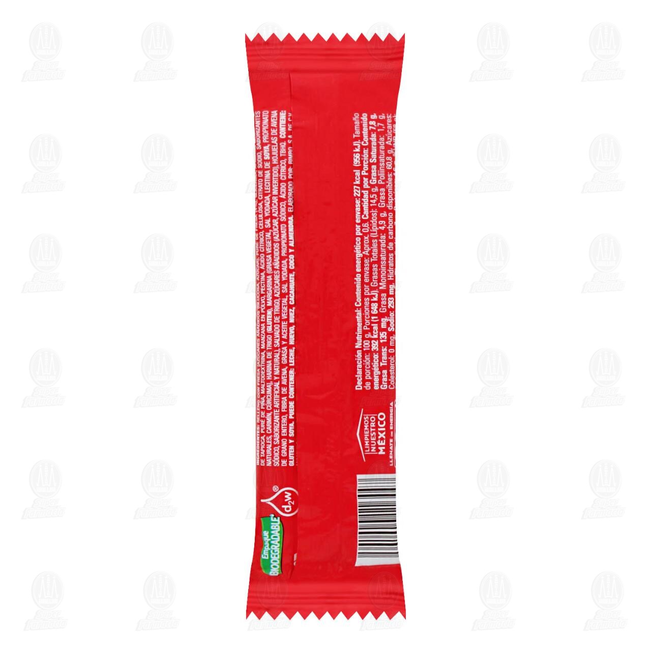 Barra Bran Frut con Fresa, 58 gr. de BIMBO | Farmacias Guadalajara