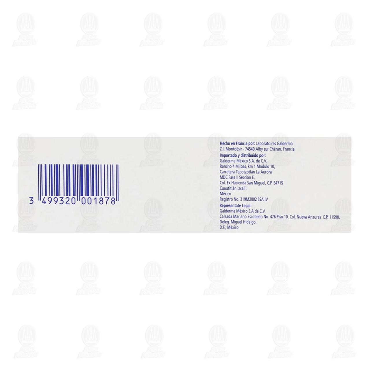 Loceryl 0.25% Crema, 20 gr. de LOCERYL | Farmacias Guadalajara