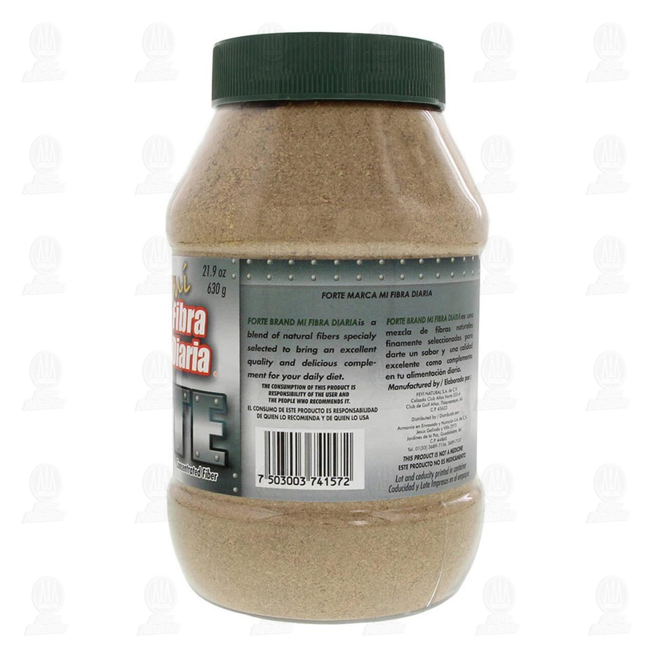Mi Fibra Diaria Forte, 630 gr. de MI FIBRA DIARIA | Farmacias Guadalajara