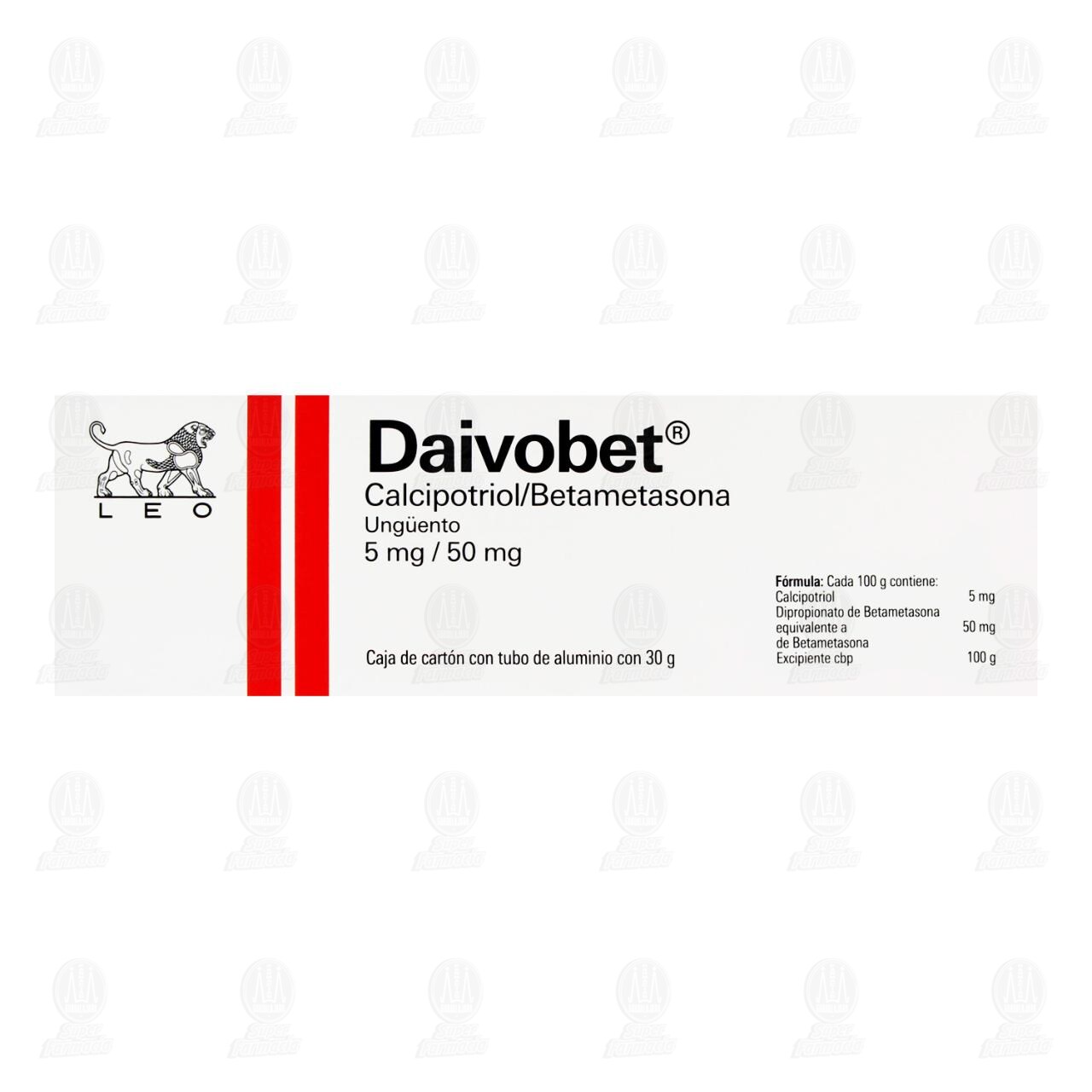 Daivobet 5mg/50mg, 30 gr. de DAIVOBET | Farmacias Guadalajara