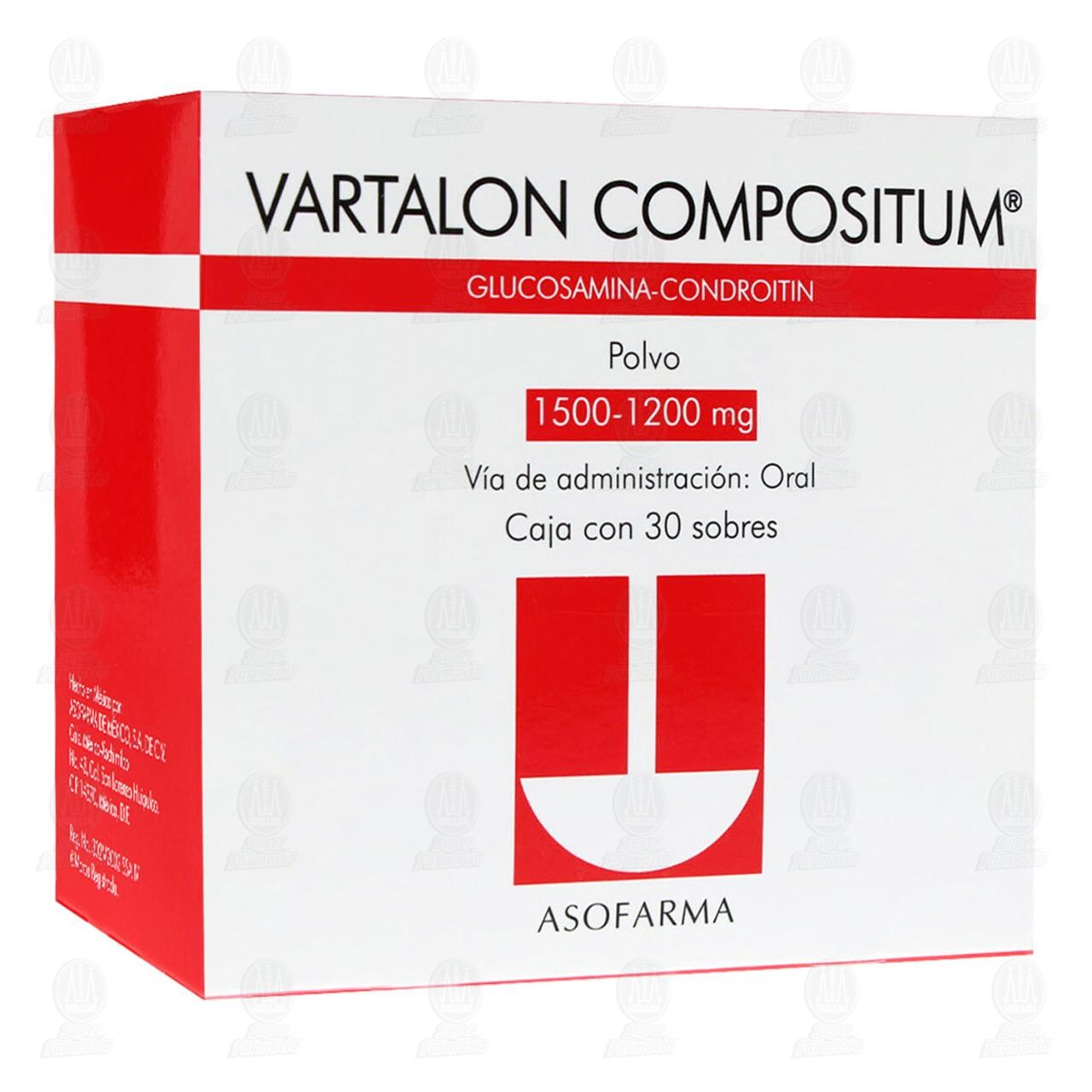 Vartalon Compositum 1500mg/1200mg 30 Sobres - Smart Club