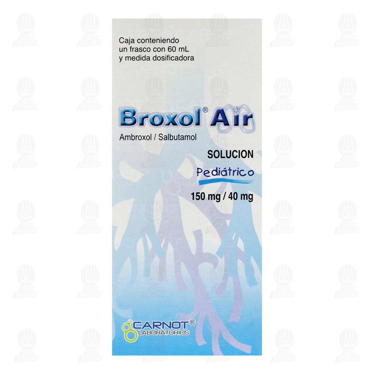 Broxol Air Solución Pediátrico 150mg/40mg, 60 ml. de BROXOL | Farmacias ...