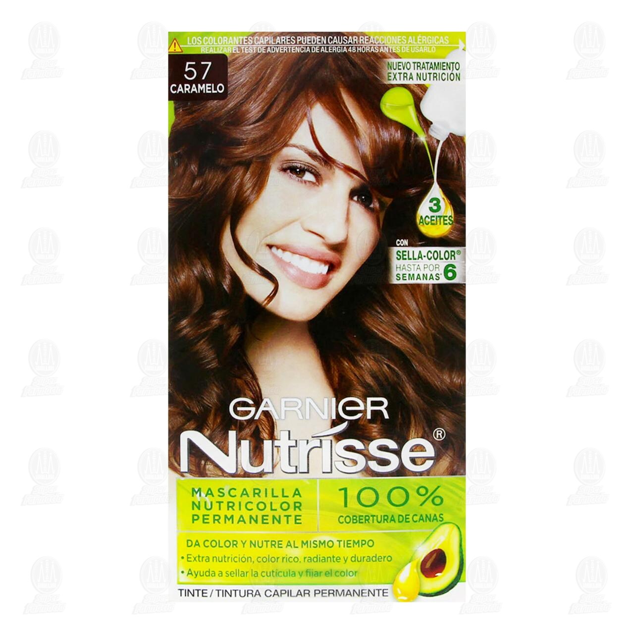 Tinte Garnier Nutrisse Color Caramelo (57), 1 pz. de NUTRISSE ...